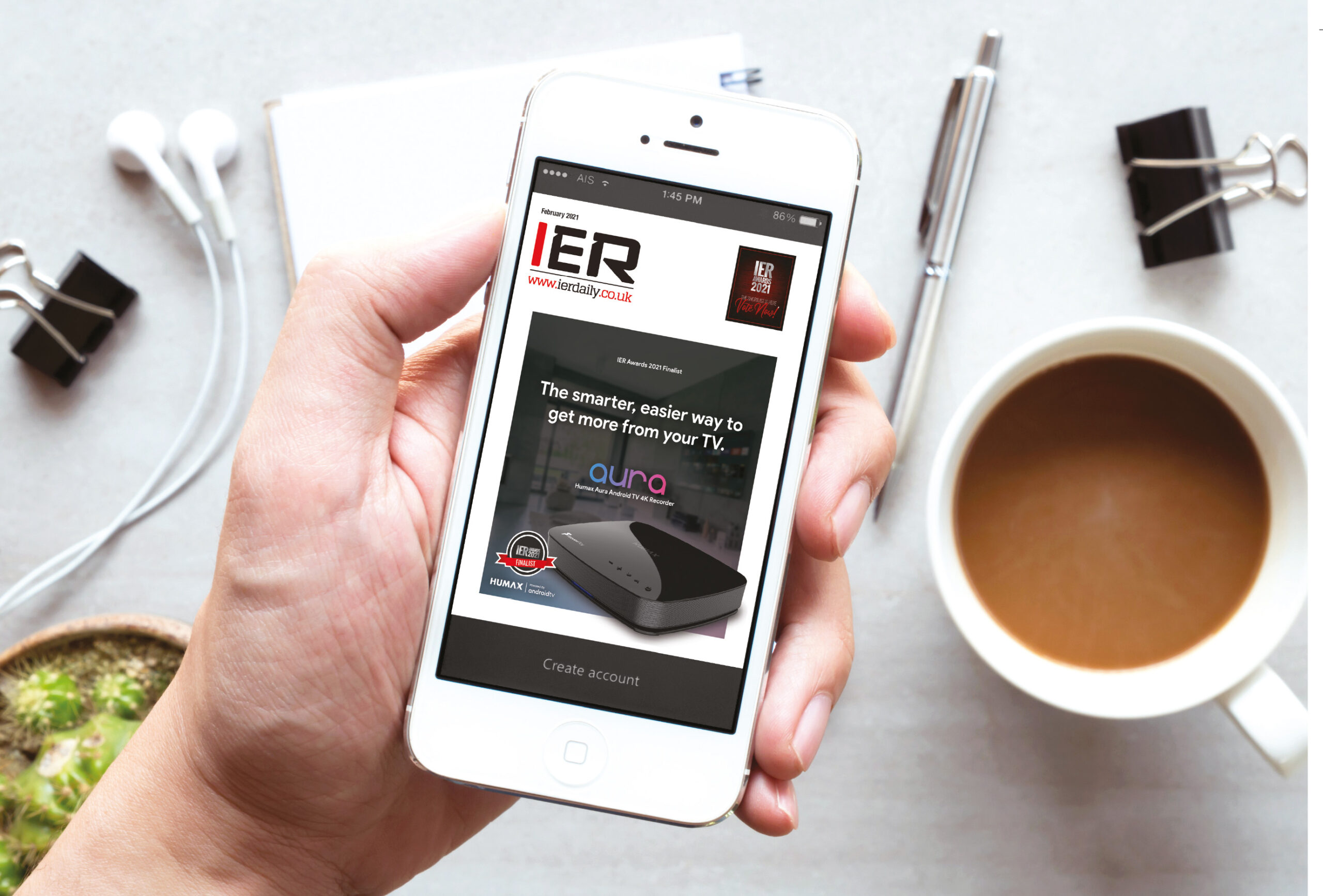 IER celebrates the launch of its new app - IER Daily