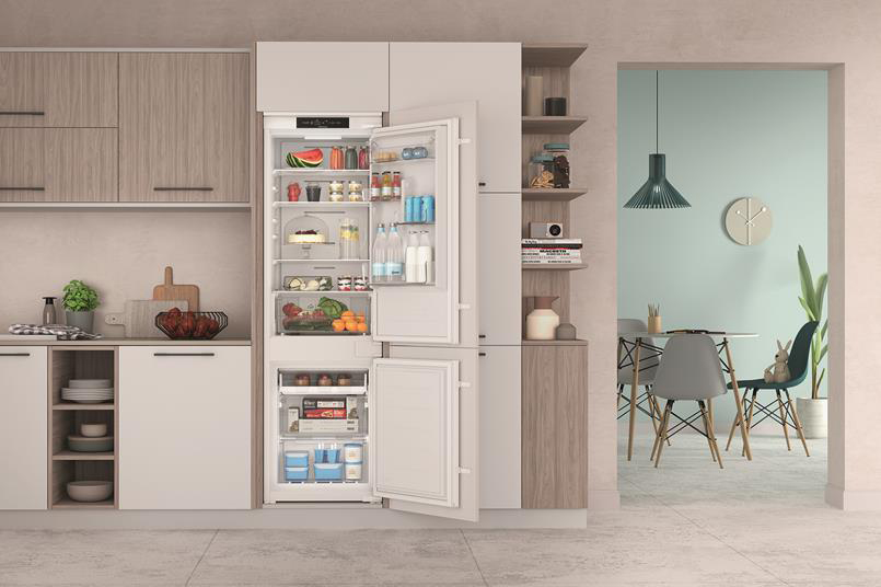 Indesit launches Push&Go built-in fridge-freezer - IER Daily